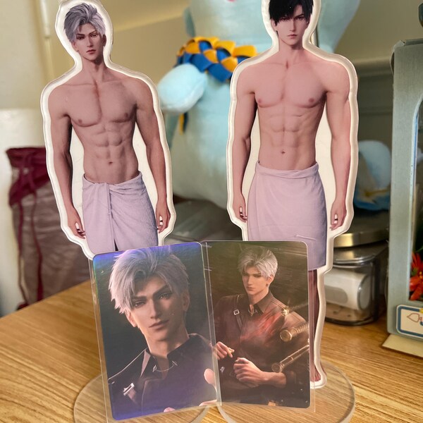 Love and Deepspace Acrylic Standee Xavier Zayne Rafayel Sylus Bath ...