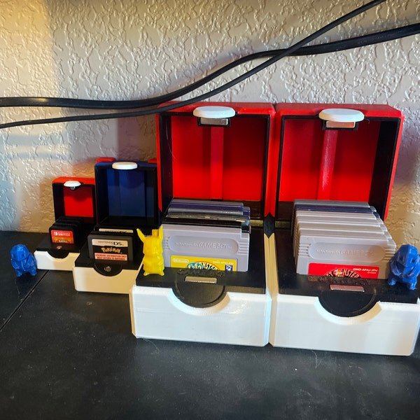 Nintendo Game Boy / Game Boy Color Cartridge Holder / GBA Pokemon ...