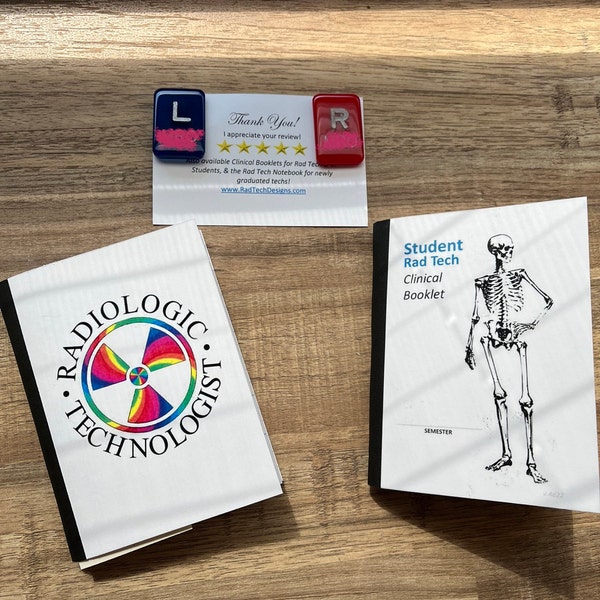Rad Tech Student Clinical Booklet: Quick Reference Guide (NEW COVER) - Etsy