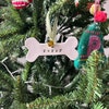 Personalised Dog Bone Clay Tree Decoration, Pet Christmas Decoration ...
