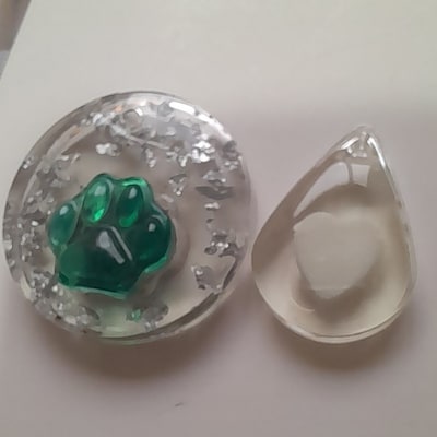 Sun Moon Mirror Resin Silicone Mould DIY Handmade Tool Crystal UV Epoxy ...