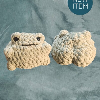 Ted the Thick Toad, Free NO-SEW Crochet Amigurumi PDF Pattern, Small ...