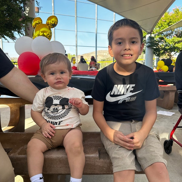 Boys Mickey Mouse Outfit, Disney Outfit for Boys, Mickey Pants and ...