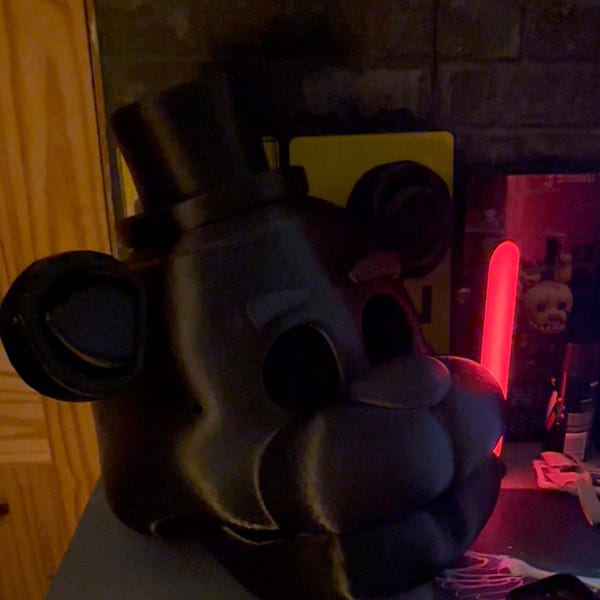Freddy Fazbear Cosplay Head - Etsy