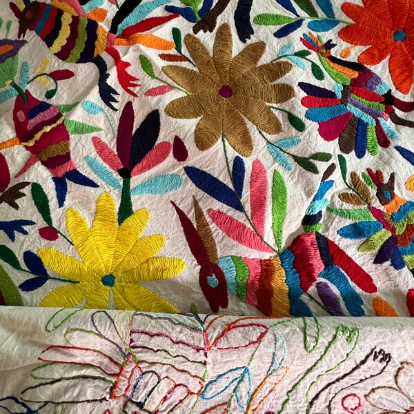 Beautiful Tenango Otomi Canvas for Wall Painting. - Etsy