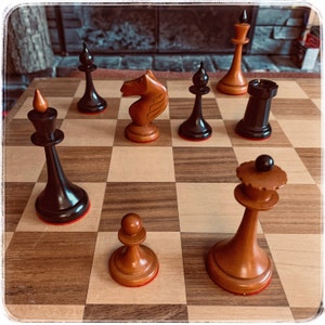Mikhail Tal Soviet Grandmaster Vintage Antique Chess Set - Etsy