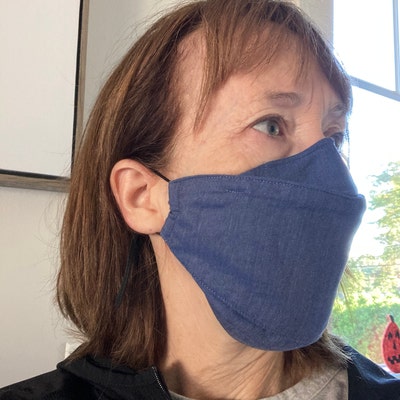 Premium 3-layer Filter Pocket 3D Face Mask Anti Fog Mask for Glasses ...