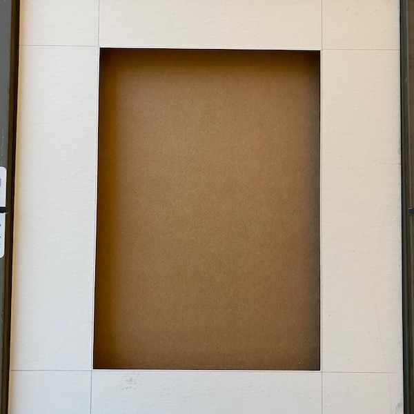 Beveled Basic Black or White Picture Frame 90% UV Protection Ready to ...