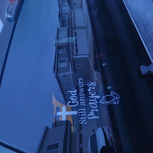 Christian Decal| Car Decals for Christians | Window Stickers Vinyl ...