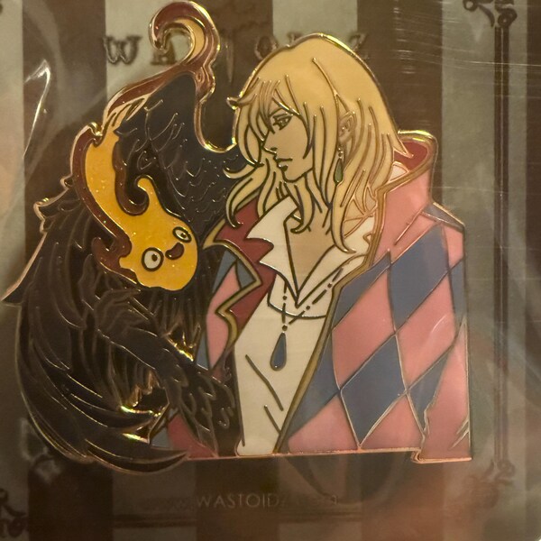 Wizard Hard Enamel Pin Flame Anime Manga - Etsy