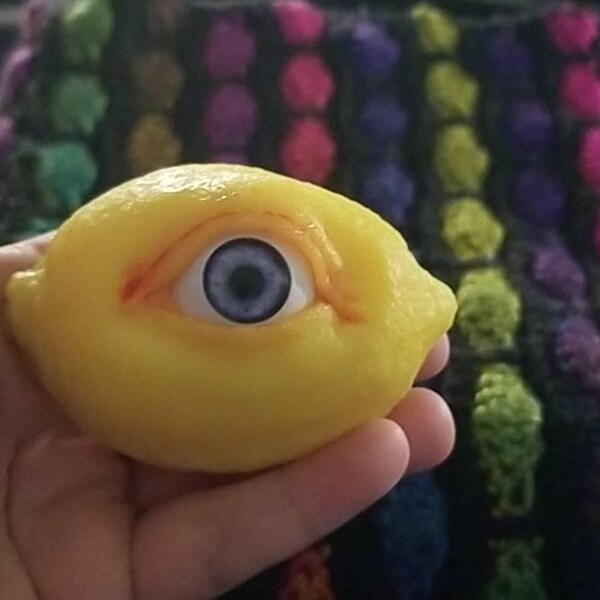 The Wall-mountable All Seeing Lemon - Etsy