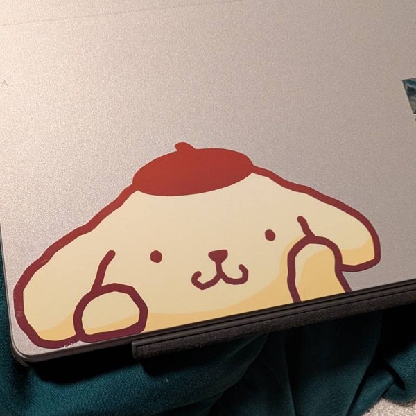 Bluey Peeker - Glossy White Cut Vinyl Car Decal - Multiple Sizes! - Etsy