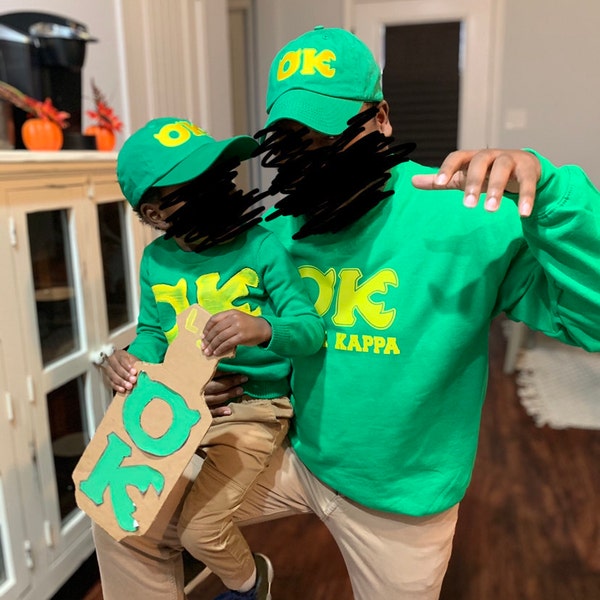 Oozma Kappa OK Hat Monsters University Halloween Costume Embroidered ...