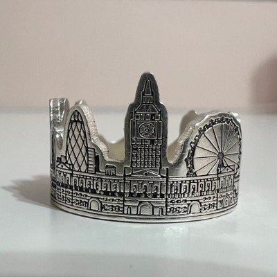 Custom City Ring Cityscape Ring Travel Ring Skyline Ring Statement Ring ...