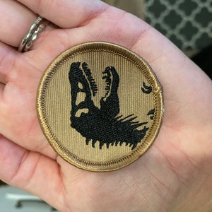 Black & Green Biohazard Patch 2 Inch Diameter Embroidered - Etsy