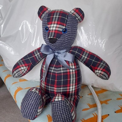 Memory Bear Pattern Simplicity A2115 Pattern Plush Sewing Pattern ...