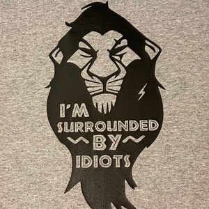 Lion King Scar Svg, Scar Svg, Scar Clipart, Lion King Svg, Cut Files ...