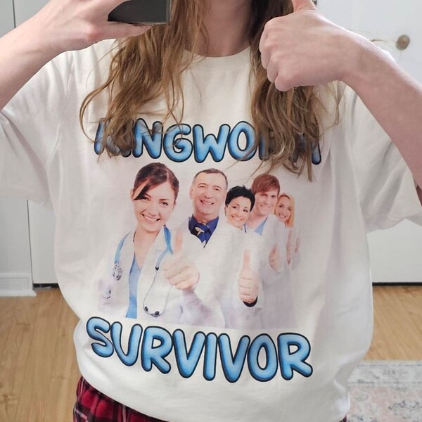 Ringworm Survivor, Funny Shirt, Offensive T Shirt, Funny Gag Gift ...