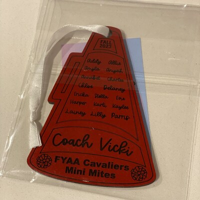 Personalized Cheer Team Ornament Cheer Team Christmas Gifts Cheer Coach ...