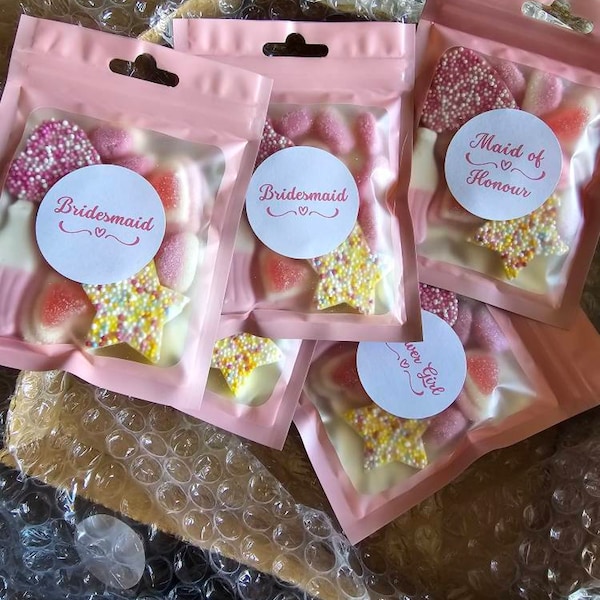 Thanks for Coming Pre-filled Sweet Bags, Party Favours, Party Sweets ...