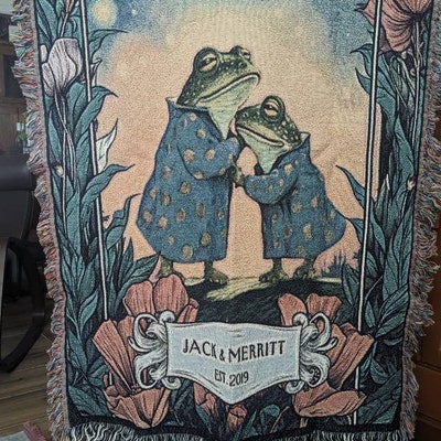 Dark Cottagecore Crow Tapestry Woven Raven Wall Art Blanket Woven Wall ...