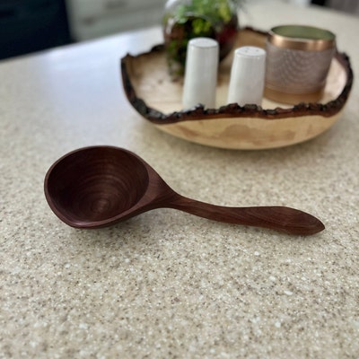 Serving Ladle With Pouring Spout / 12 / Right or Left Handed / Cherry ...