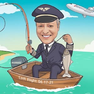 Custom Doctor Gift Caricature Drawing for Frontliner: | Etsy