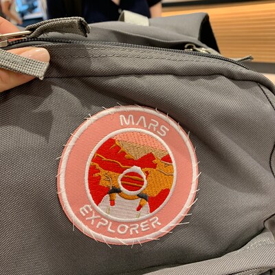 Mars Explorer Embroidered Patch Iron-on/sew-on Custom - Etsy