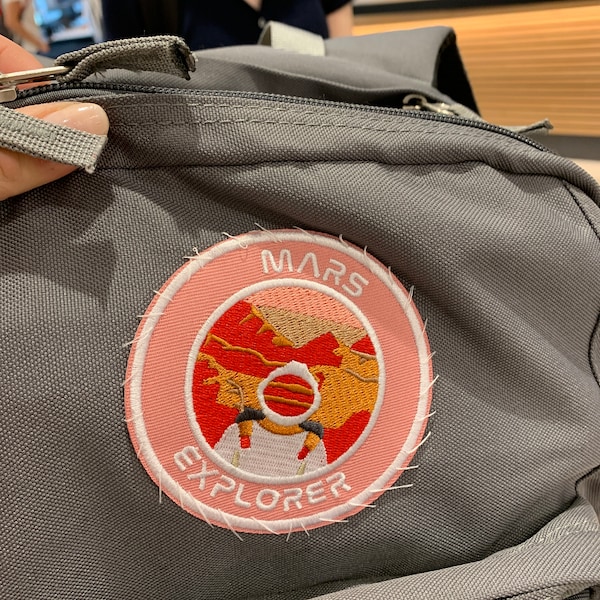 Mars Explorer Embroidered Patch Iron-on/sew-on Custom Applique, NASA ...