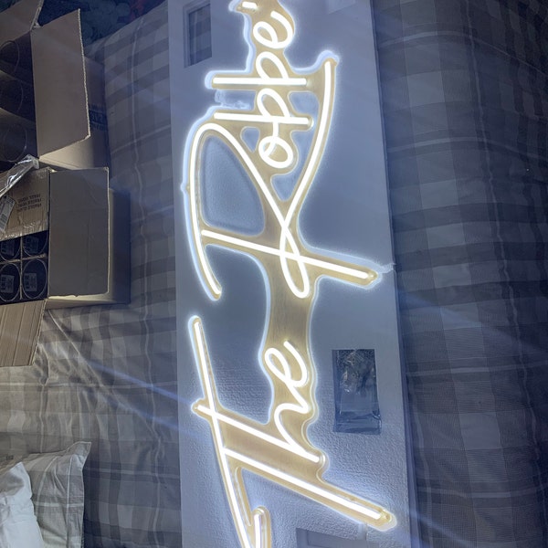 Personalized Neon Sign for Event | Custom Business Sign | Custom Neon ...