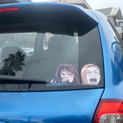 Initial D Itsuki Takeuchi Peeker Sticker - Etsy