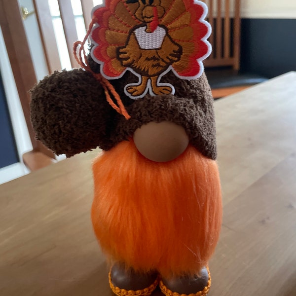 Turkey Gnome, Autumn Gnome, Thanksgiving Gnome, Thanksgiving Table - Etsy