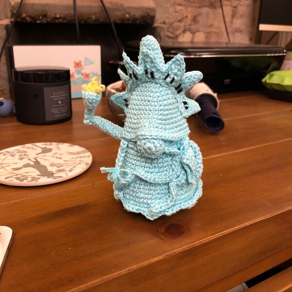 Statue of Liberty Gnome Crochet Pattern, Independence Day Gnome, Fourth ...