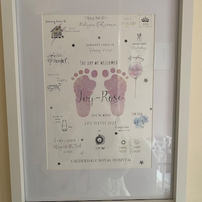 The Day You Were Born New Baby Gift Child Gift - Etsy