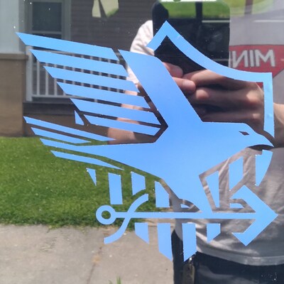 Police Interceptor Vinyl Easter Egg Micro Decal Windshield Chaser ...