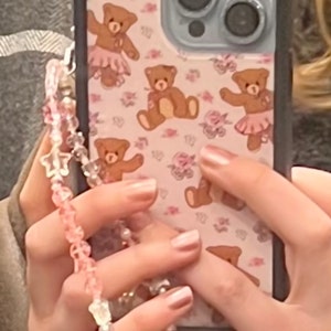 Custom Pink Letter Phone Charm Y2k // Kpop // Personalised // Phone ...