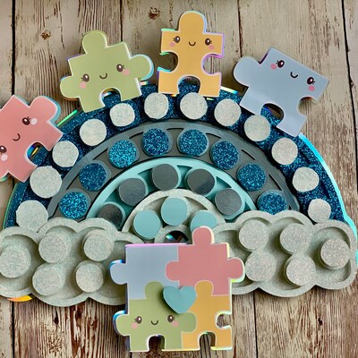 Puzzle Clipart Puzzle Graphics COMMERCIAL USE Bear Clipart - Etsy