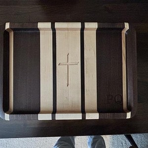 Personalized Wooden Catchall Tray, EDC Desk Organizer, Custom Valet ...
