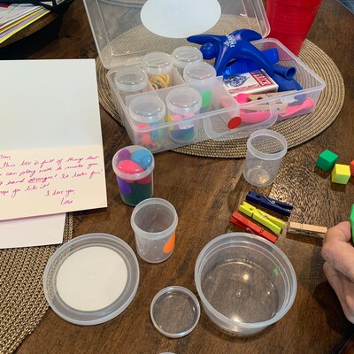 Adult Therapy Busy Box With Cognitive Add-on, Stroke Recovery ...