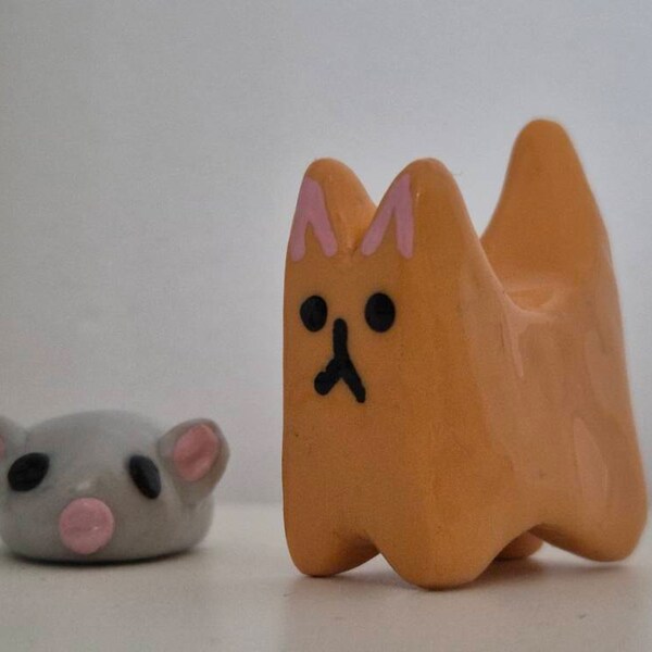 Sad Hamster! - Handmade Figure - Etsy