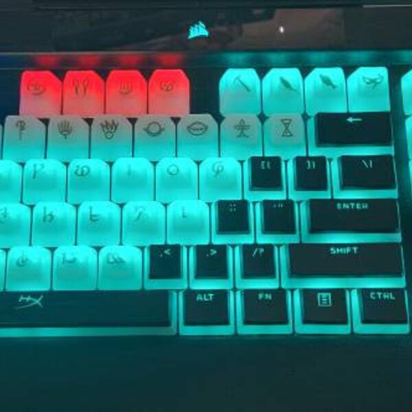FFXIV Keycap Set, Eorzean Alphabet - Etsy