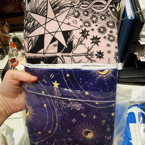 Flannel Fabric - Make Your Own Magic Celestial - by the Yard - 100% ...