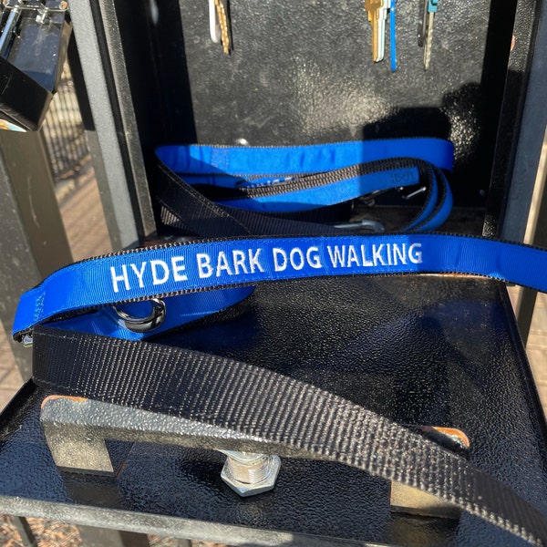 Custom Personalized Embroidered Dog Leash - Etsy