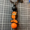 Orange Cat or Friend Focal Bead - Cat - Dog - Snarky Cat - Beads for ...
