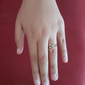 Sterling Silver Midi Rings Pinky Ring One Size Ring Diamond - Etsy UK