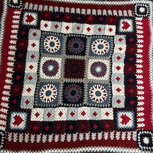 May Blossom Blanket Crochet Pattern - Etsy