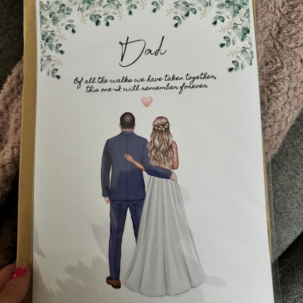 Father of the Bride Gift, Personalised Gift for Father of the Bride ...