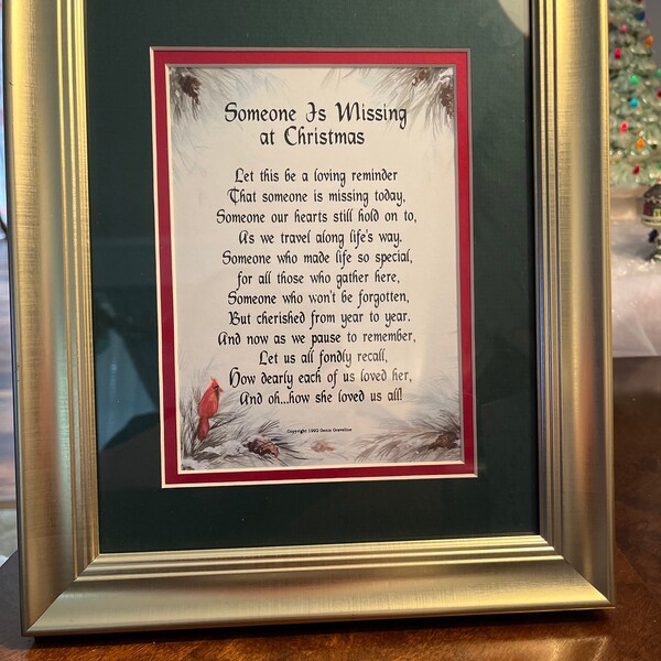 Christmas Bereavement- Christmas Sympathy Gift- Loss of Mother ...