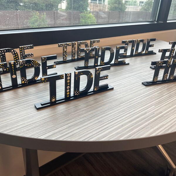 CUSTOM Dotting Art, Dot Painting, Dot Letters - CHOOSE Your Own COLORS ...