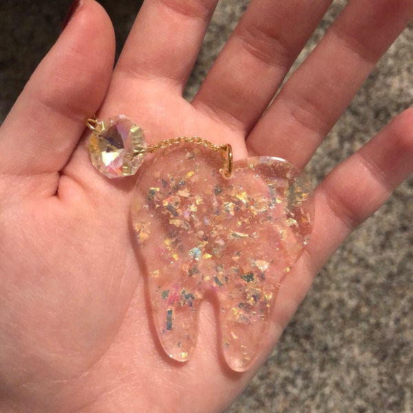 Resin Tooth Suncatcher, Dental Suncatcher, Dental Car Charm, Tooth Car ...